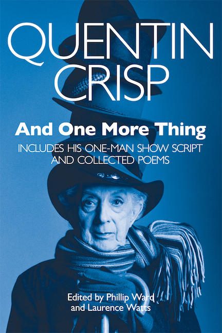 Crisperanto: The Quentin Crisp Archives: Crisperanto News!
